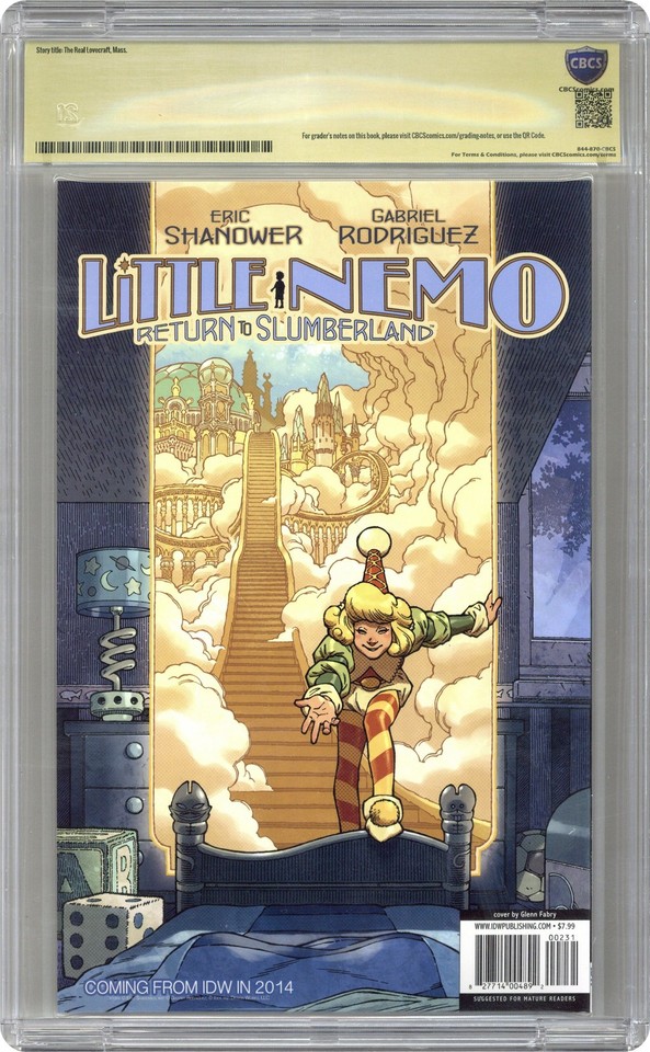 Locke and Key Alpha #2C Fabry Variant CBCS 9.8 SS Gabriel Rodriguez ...
