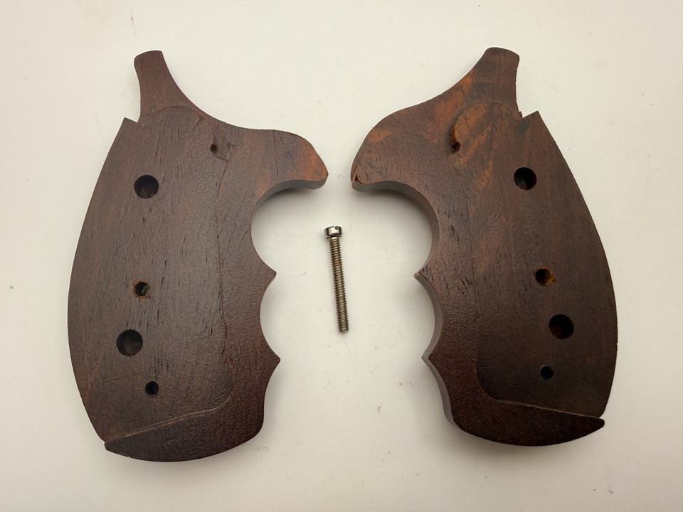 BEAUTIFUL Kim Ahrends Smith & Wesson N Frame Round Butt Grips L😱😱K!! | eBay