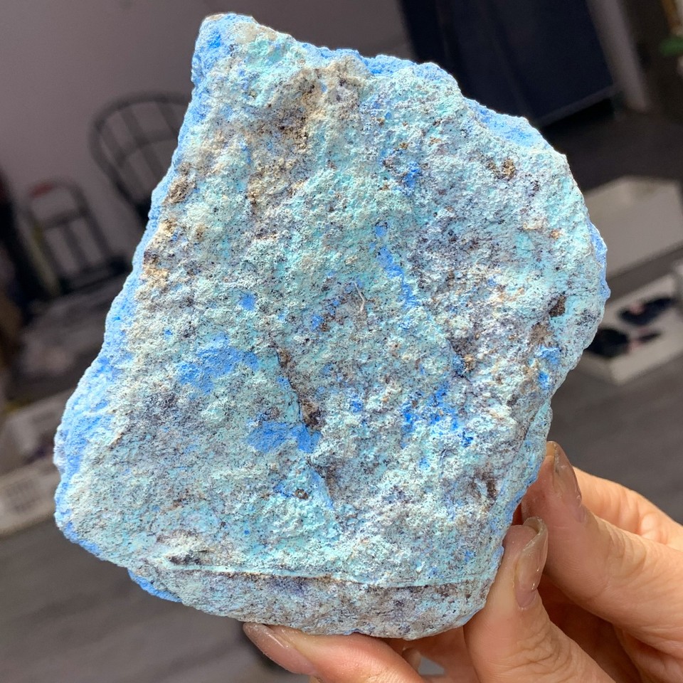 218G Natural allophane clusters mineral sample healing/ Guizhou, China ...