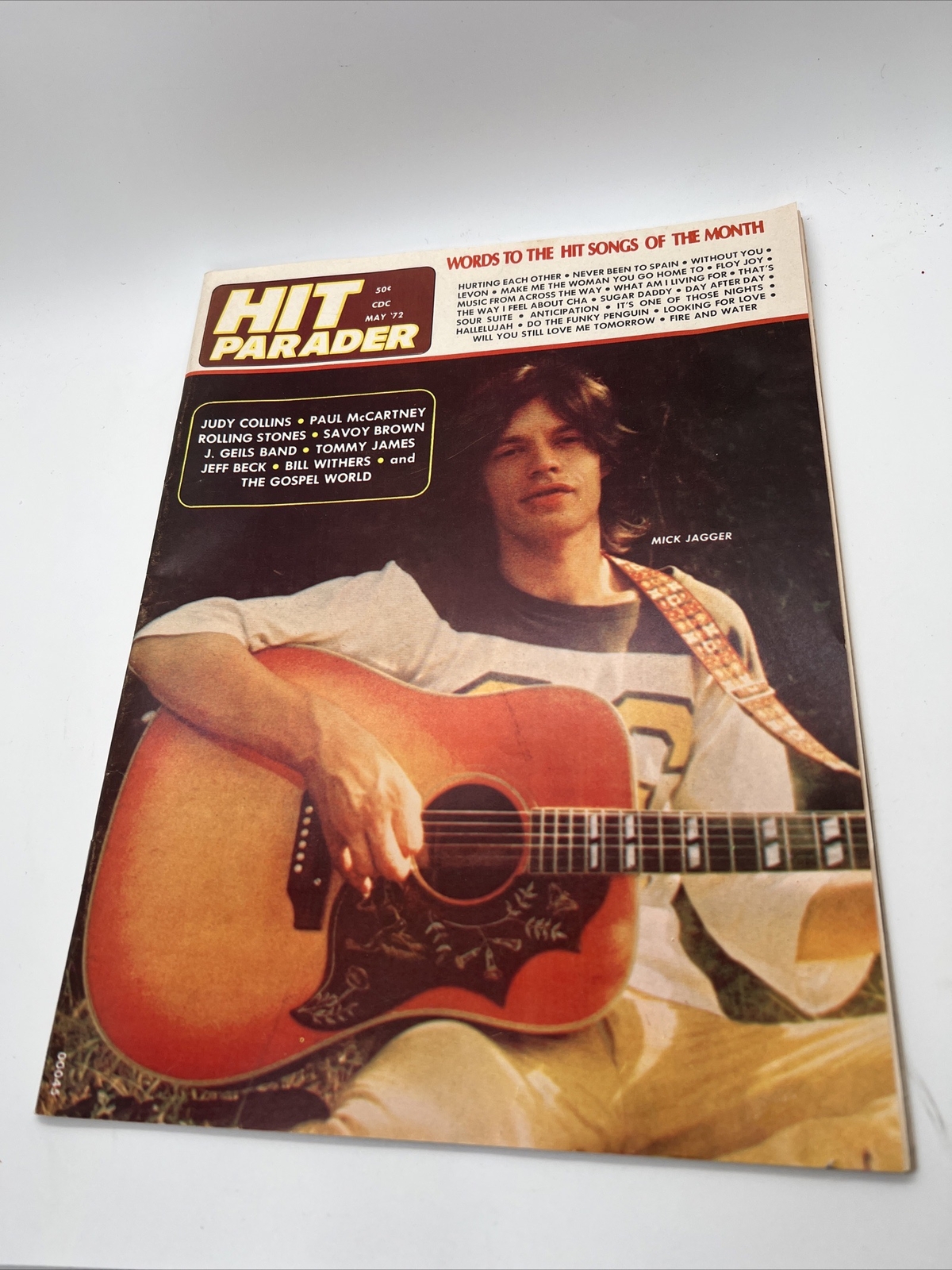 Magazine/ Vintage Hit Parader May 1972 66 Pages W/ Centerfold -Mick ...