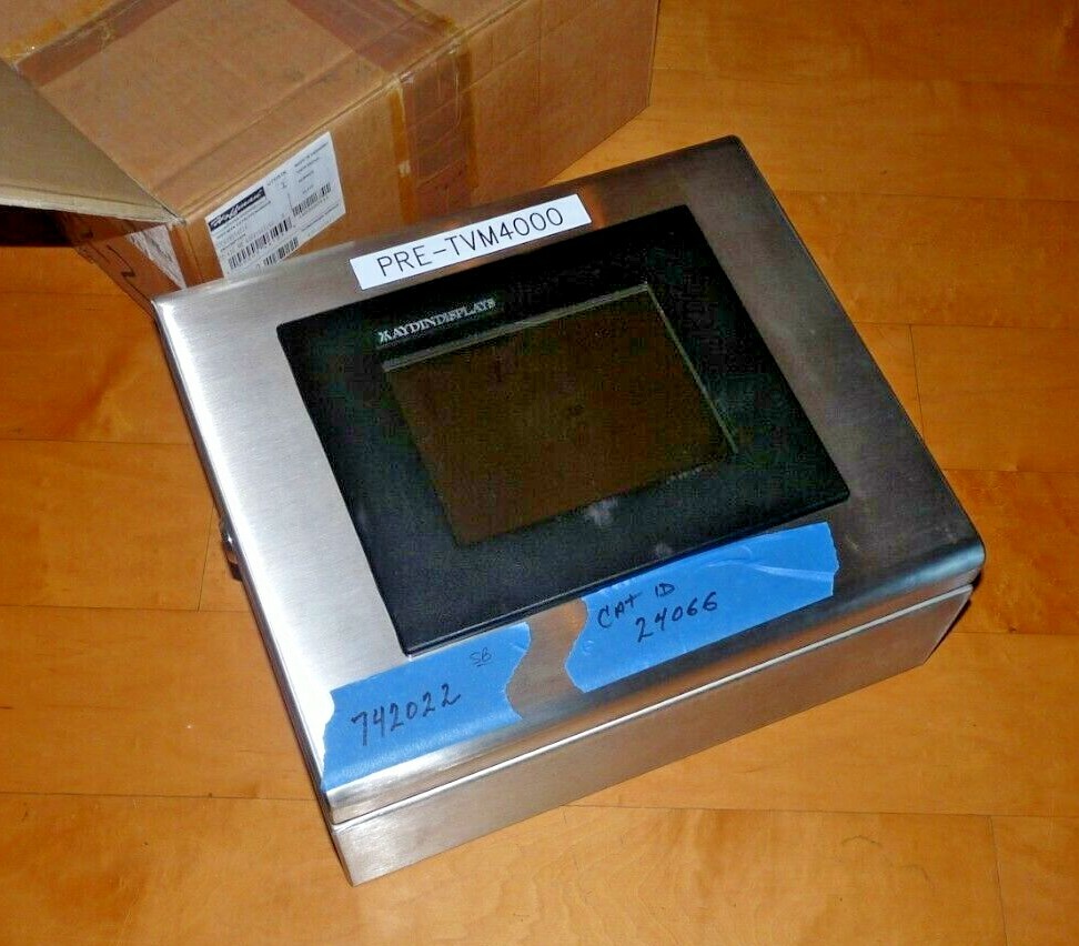 Hoffman CCC60S354016 HMI Enclosure Type 4X SST w/ Aydin CFP84P1 ...