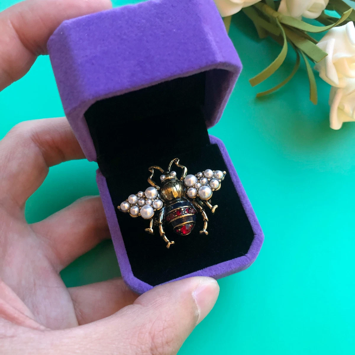 Bee Vintage Jewelry Boxes