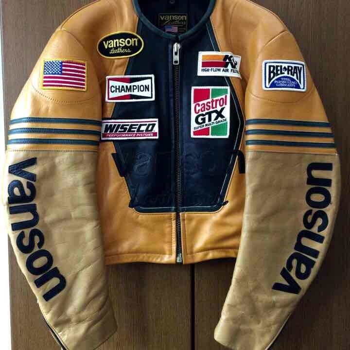 Vintage Vanson Special order color star riders Leather Vintage Vanson Special order color star riders Leather
