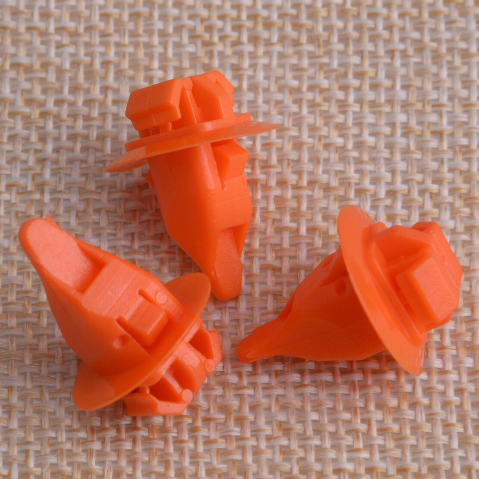 50x Orange Fender Wheel Flare Moulding Clip Retainer fits for Toyota ...