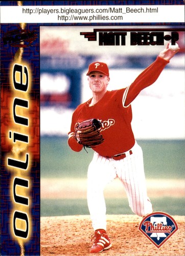 Matt Beech #554 1998 Pacific Online Web Cards | eBay