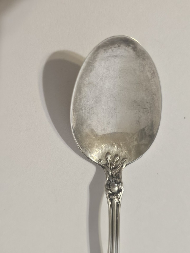 Antique Sterling Silver Teaspoon International Silver Stratford Pattern ...