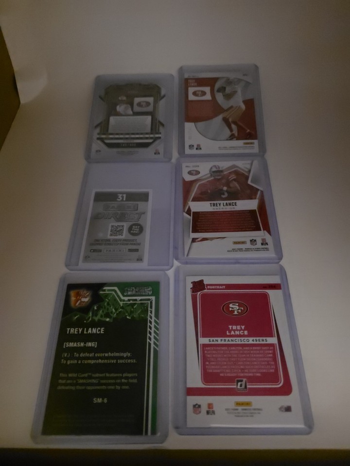 Trey Lance Rookie Lot /50 /149 /400 | Prizm Donruss 49ers QB | eBay