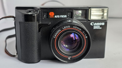 Canon AF35ML Super Sure Shot Camera Fast 40mm 1.9 Lens Auto Focus ...