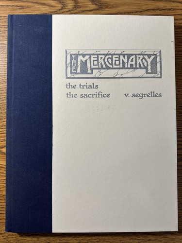 THE MERCENARY BOOK 2 The Trails The Sacrifice HC Signed #/100 V ...