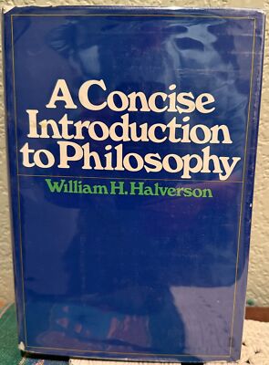 William H Halverson / A Concise Introduction to Philosophy 1968 | eBay