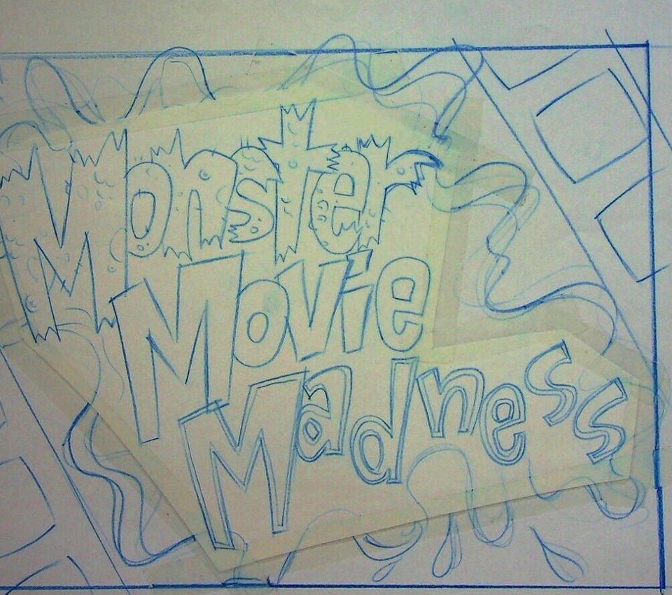 Beetlejuice 1989 Production Chris LaBonte Hand Drawn Key Background ...