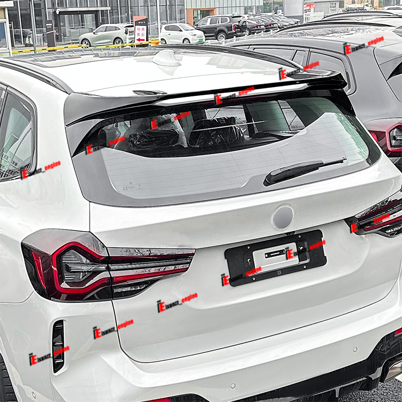 2018-2024 For BMW X3 G01 Gloss Black Rear Roof Spoiler Wing Lip Body ...