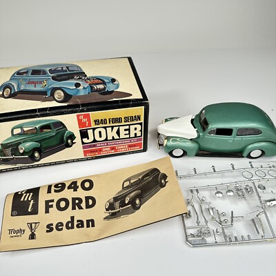 AMT TROPHY SERIES 1940 FORD SEDAN THE JOKER 1/25 SCALE 1960s Release ...