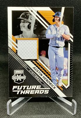 AUSTIN HENDRICK 2021 Elite Extra Edition Future Threads Relic ...