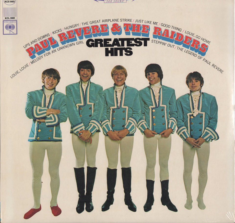 Paul Revere & The Raiders Greatest Hits Original USA Pressing Album ...