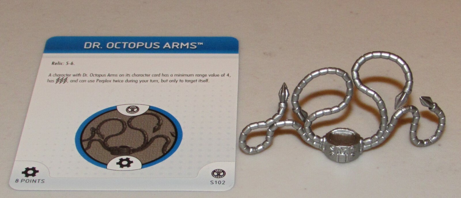 DR OCTOPUS ARMS S102 Amazing Spider-Man Marvel Heroclix Special Object ...