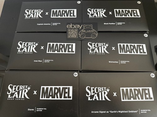 Secret Lair x Marvel - The Astonishing FOIL Bundle + Arcane Signet | eBay