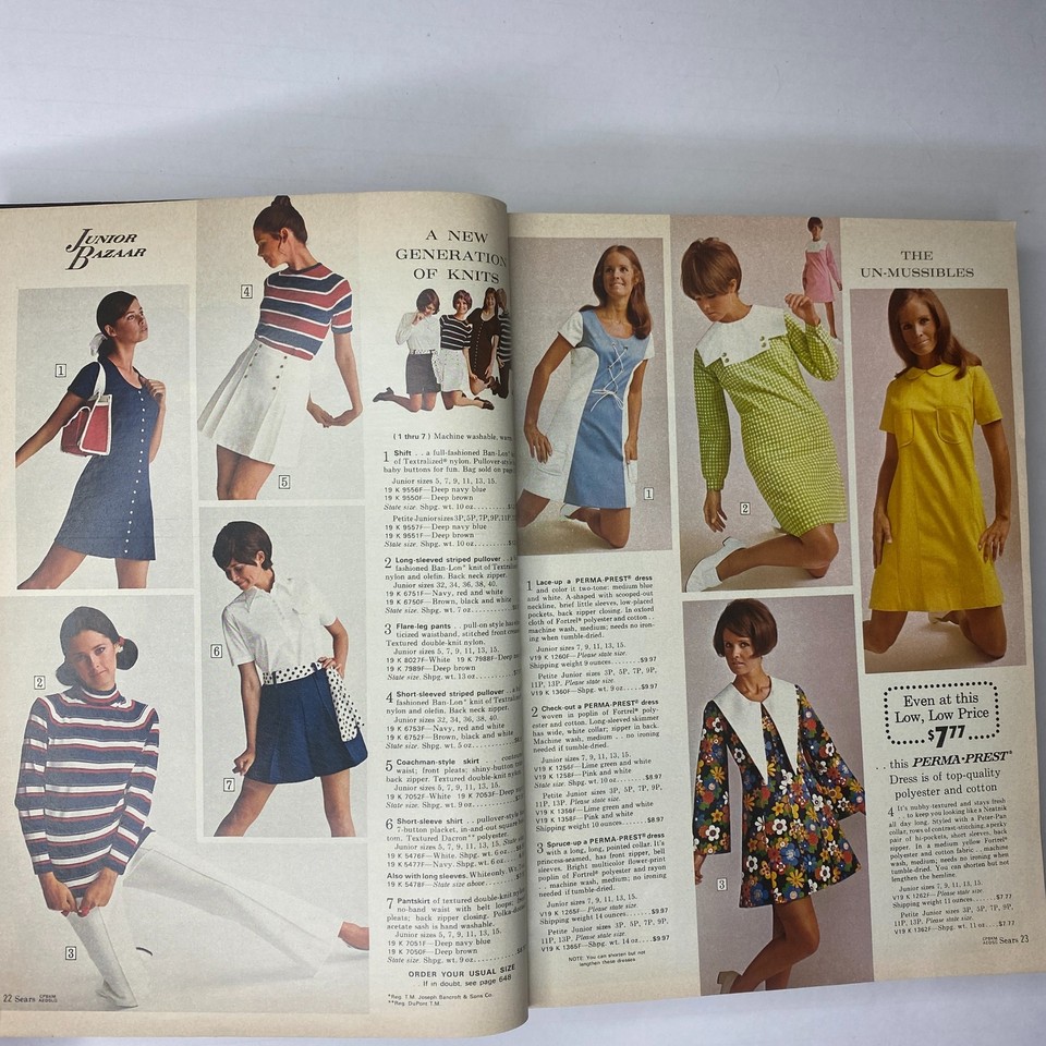 1970 Sears Junior Bazaar Spring and Summer Catalog | eBay
