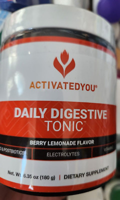 ACTIVATEDYOU DAILY DIGESTIVE TONIC - BERRY LEMONADE FLAVOR 180G | eBay