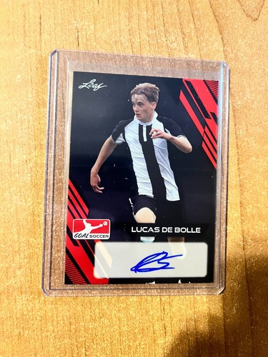 2023 Leaf Goal Soccer - Lucas De Bolle - #BA-LDB Autograph Auto | eBay