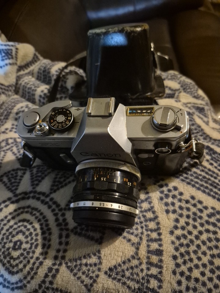 Vintage Canon FX Film SLR Camera | eBay