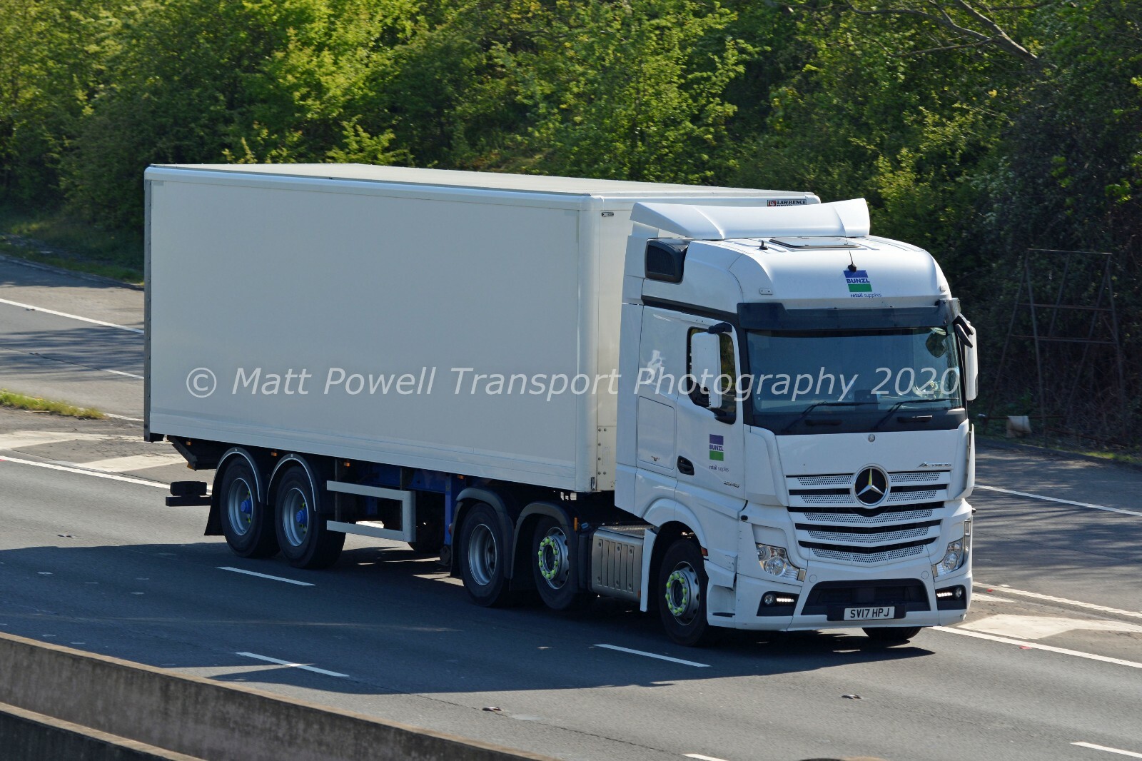 Truck Photo 12x8 - Mercedes Benz Actros - Bunzl - SV17 HPJ | eBay