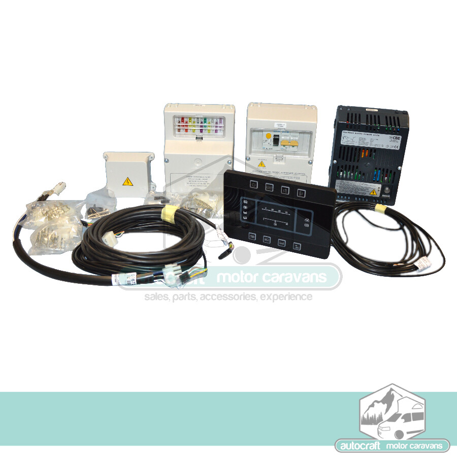 CBE PC180 ELECTRIC CONTROL PANEL KIT - CAMPERVAN MOTORHOME CARAVAN ...
