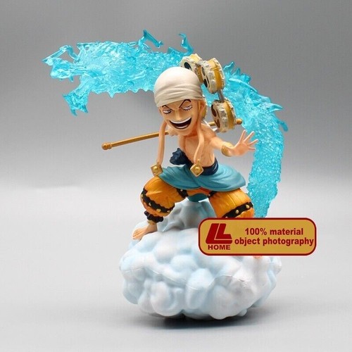 Anime OP Enel God of Skypiea blue thunder dragon Figure Statue Toy Gift ...