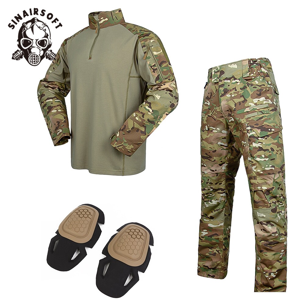 Us Army Multicam Combat Set Paintball Suit Bdu Hunting