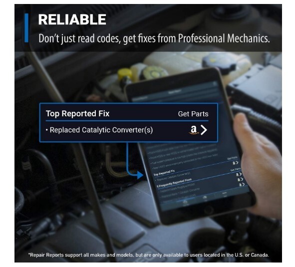 BlueDriver Pro OBD2 Car Diagnostic Scan Tool Code Reader for iPhone and ...