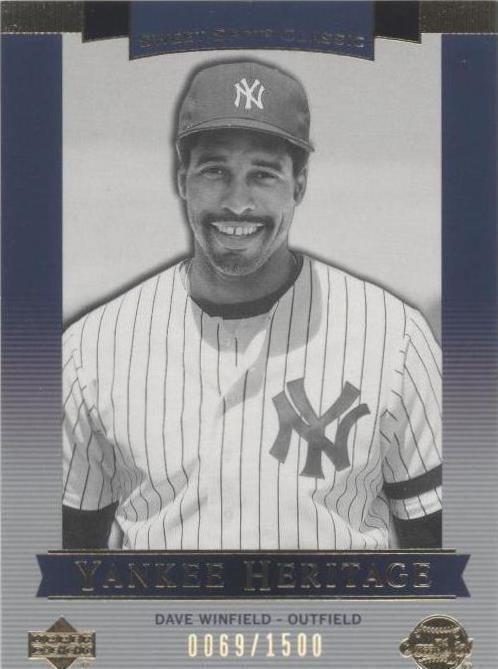 2003 Upper Deck Sweet Spot Classic - Yankee Heritage Dave Winfield #125 ...