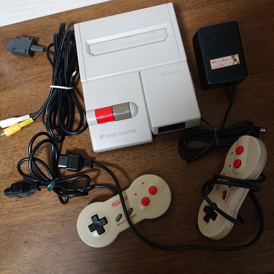 New Style NES(AV Famicom) Japan Model Operation confirmed Console Only ...