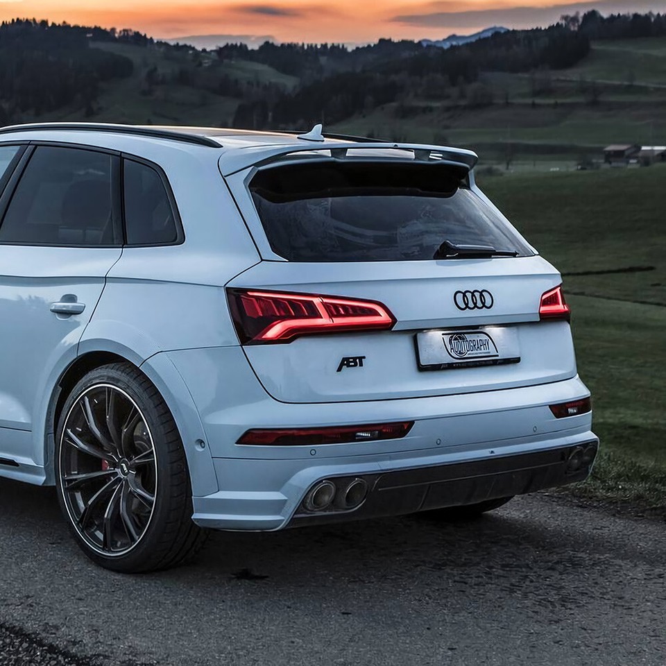 08-20 AUDI Matte Black Liftgate Sign Logo Rings Badge Emblem A6 S6 Q5 ...