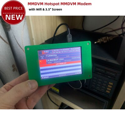 Green MMDVM Hotspot MMDVM Modem with Wifi 3.5-IN Screen for Hotspot ...