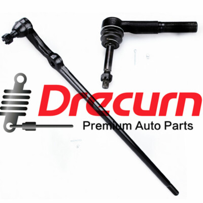 2PC Drag Links Outer Tie Rod ( Pitman To Steering Arm) For F-250 F-350 ...