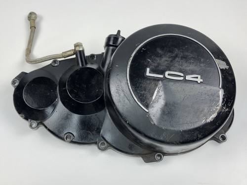 01 KTM 640 LC4 Duke Engine Motor Outer Right Clutch Cover Case Dipstick ...