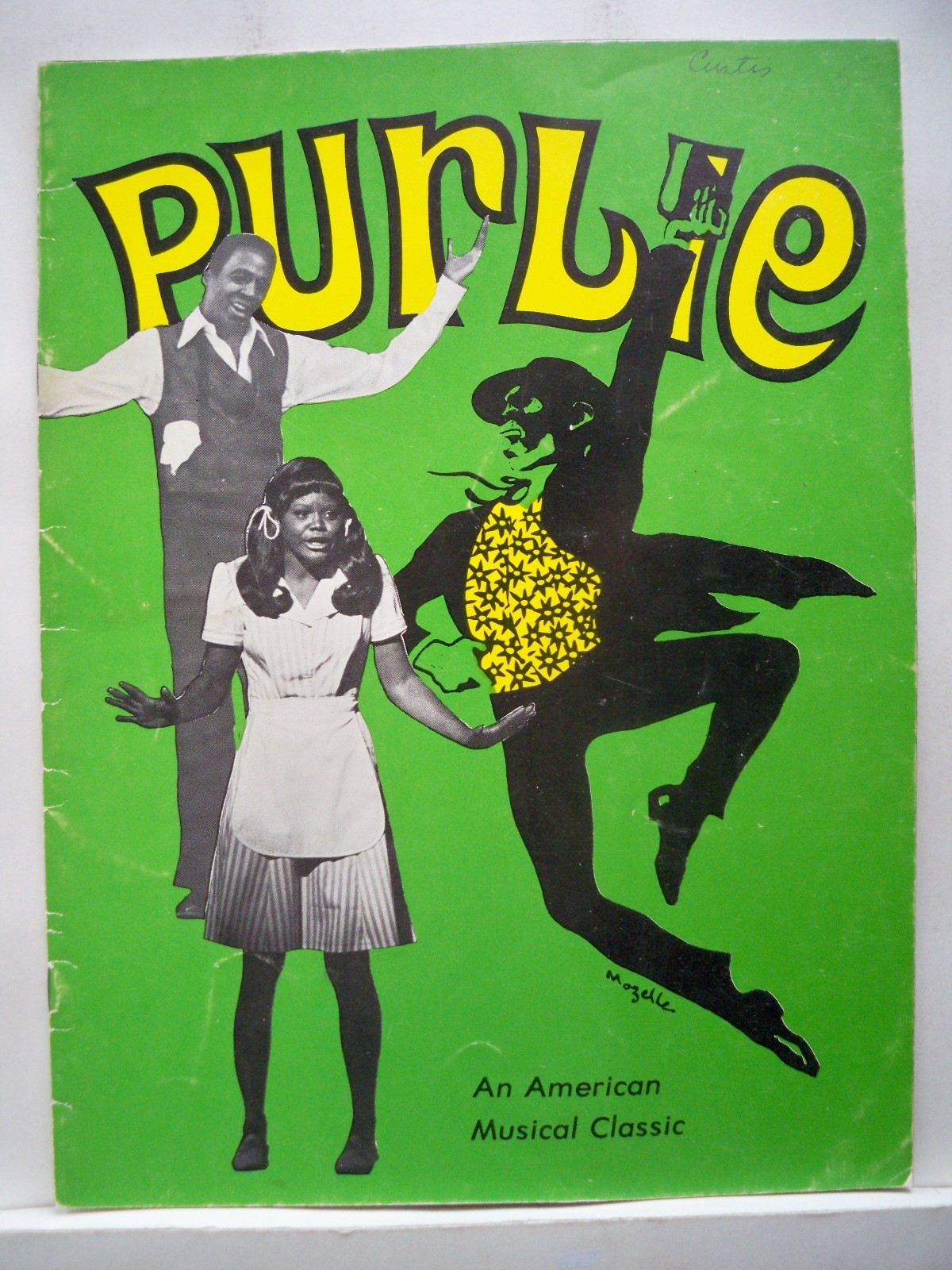 PURLIE Souvenir Program ROBERT GUILLAUME / PATTI JO / NORMA DONALDSON ...