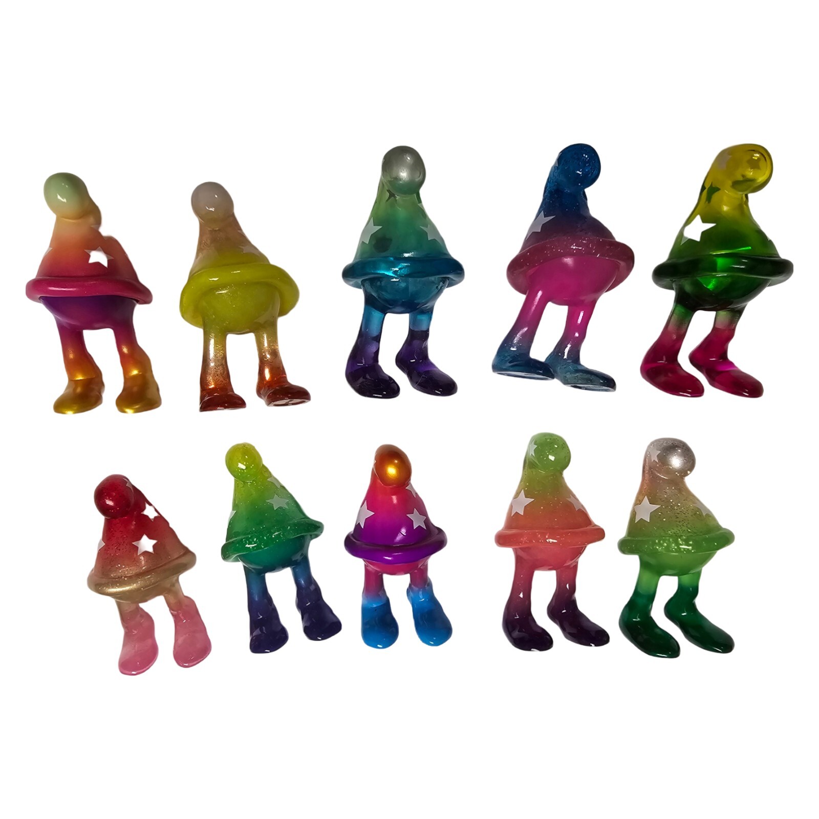 Vaughn Bodē MINDStyle 3" Vinyl SFBI Mini Figure Cheech Wizard Lot Of 10 ...