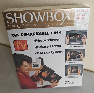 Holson Showbox Photo Viewer Holds 40 Photos 3 1/2" x 5" Remarkable 3 in ...