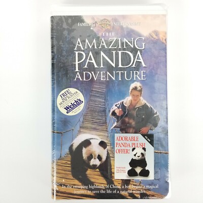 The Amazing Panda Adventure VHS 1996 Warner Brothers Clamshell Brand ...