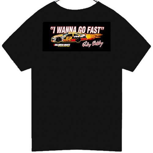 NASCAR Talladega Nights Ricky Bobby "I Wanna Go Fast" T Shirt Size 2XL ...