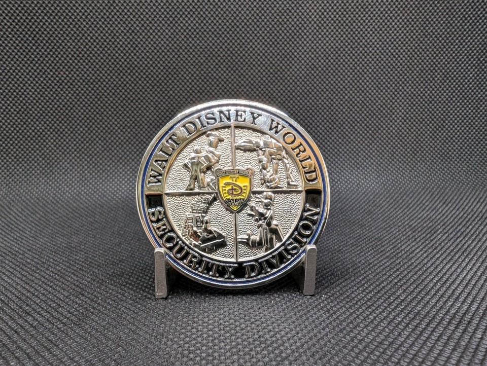 Disney World Hollywood Studios Security Challenge Coin Wizard Mickey | eBay
