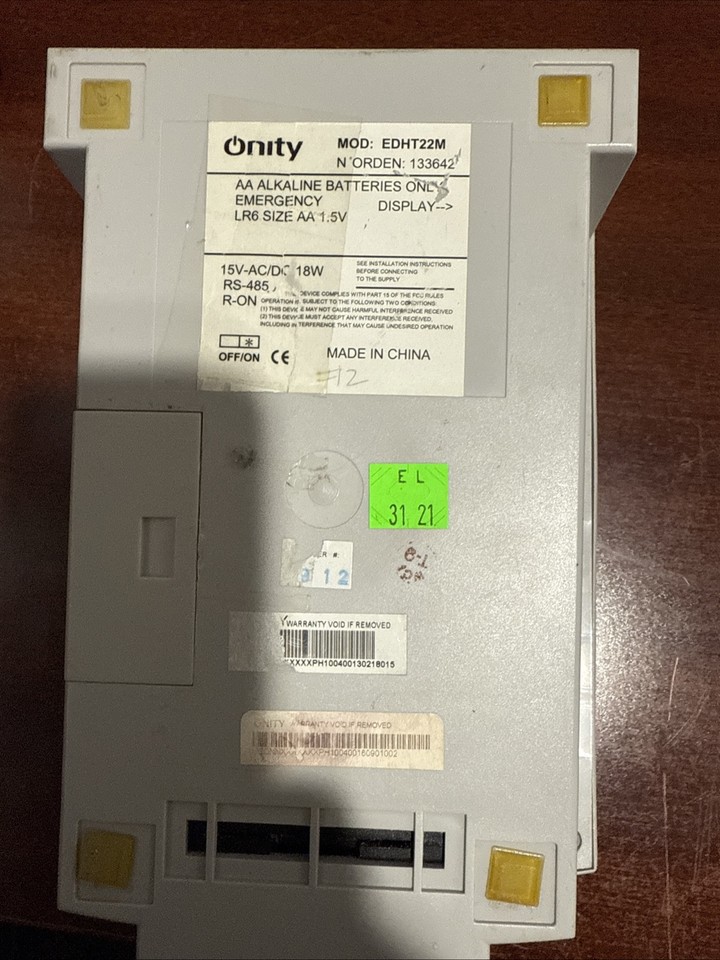 Onity EDHT22M Used Key Card Machine | eBay