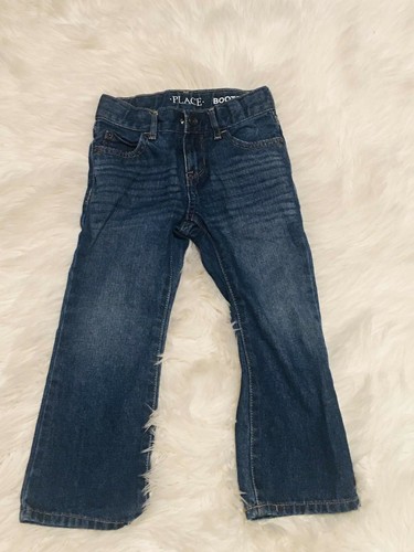 Boys The Childrens Place Bootcut Jeans Size 4y Adjustable Waist | eBay