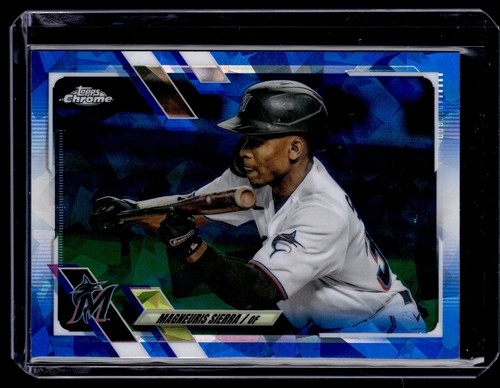 2021 Topps Chrome Sapphire Magneuris Sierra Miami Marlins #US98 | eBay