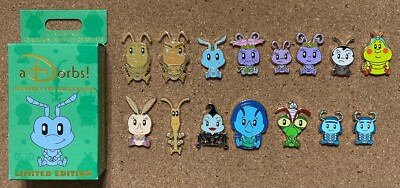 Disney WDI aDorbs 2024 A Bug's Life LE Pin Set w/Chasers - NO Flea ...