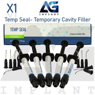 Temp Seal Temporary Cavity Filler Dental Light Cure Flow Clear Material ...