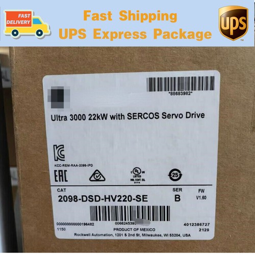 2098-DSD-HV220-SE AB Ultra 3000 22kW with SERCOS Servo Drive ...