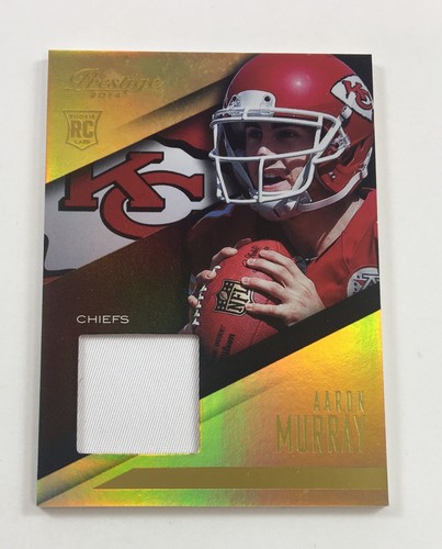 2014 Panini Prestige #AM Aaron Murray Rookie Card Event Worn Relic FRA2 ...
