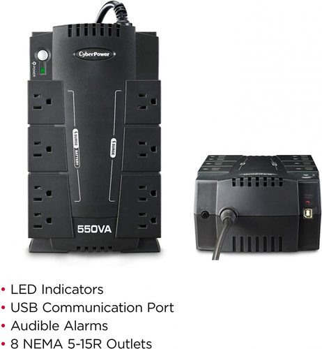 CyberPower CP550SLG Standby UPS for sale online | eBay